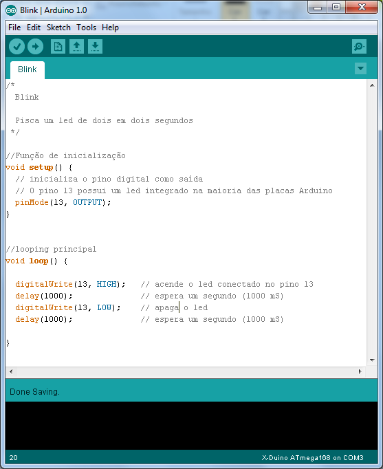 Curso de Arduino – Aula 3 – O Ambiente de Desenvolvimento Integrado | Robotizando | Page 2